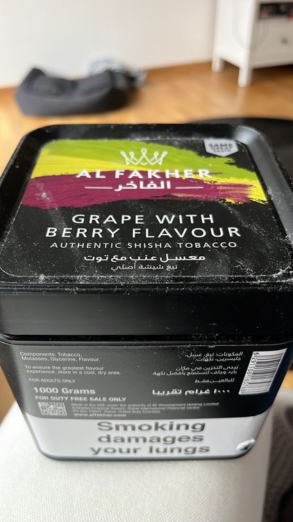 Grape Berry Flavoured Shisha Tobacco | Kaufen auf Ricardo