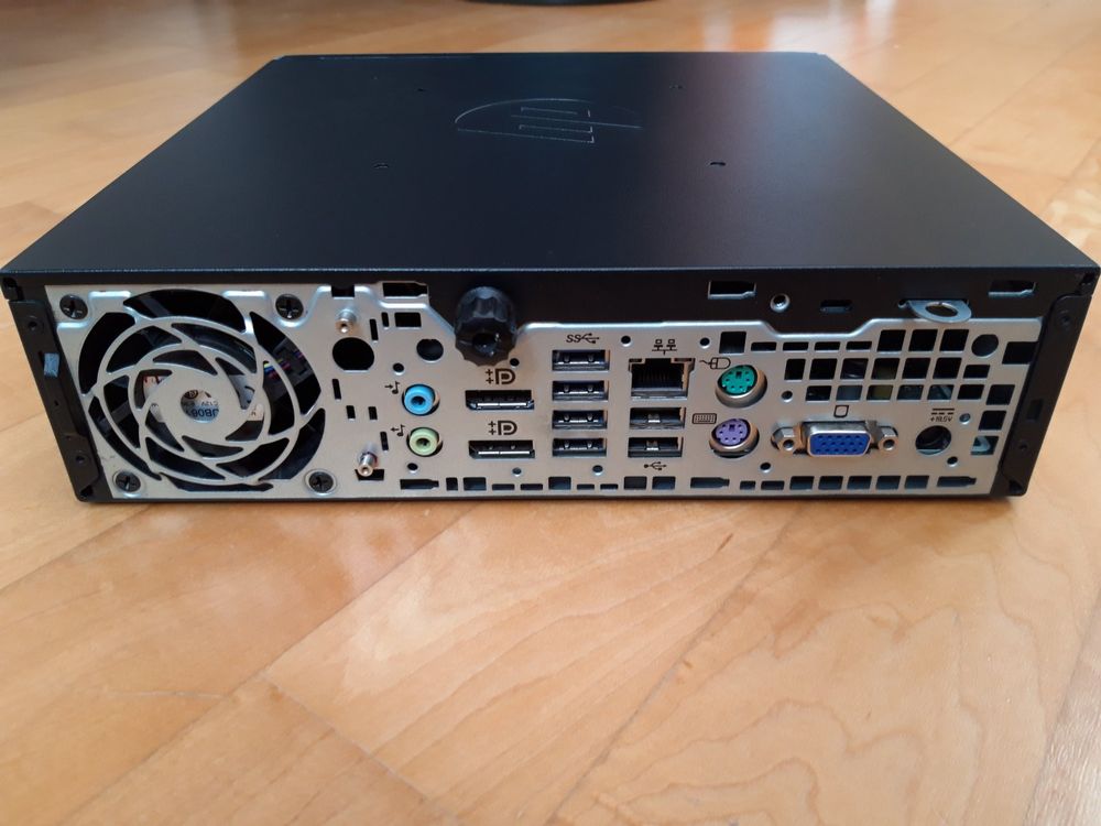 HP mini PC / Intel Core i7 / 16GB RAM / 500GB SSD / 2TB HDD (Gebraucht ...