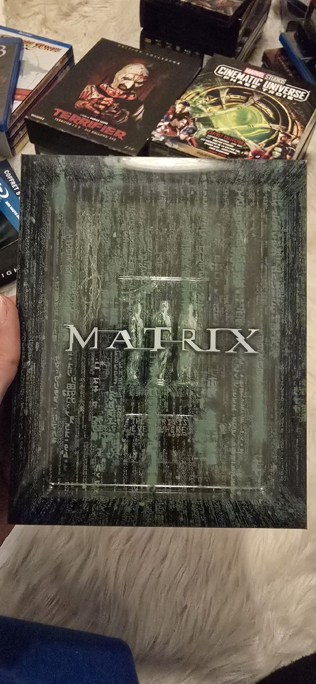 The Matrix 4K Ultra HD Blu-ray Boîtier Steelbook Edition 🎬 (Neuf (Voir ...