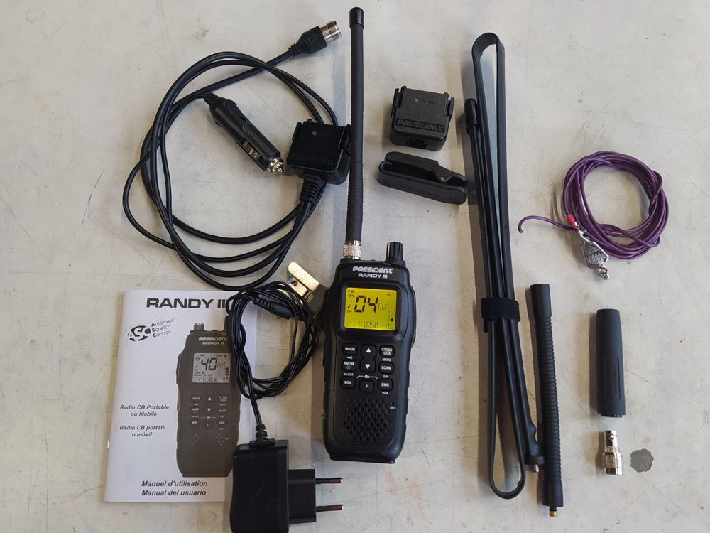 radio CB portable President Randy III | Kaufen auf Ricardo