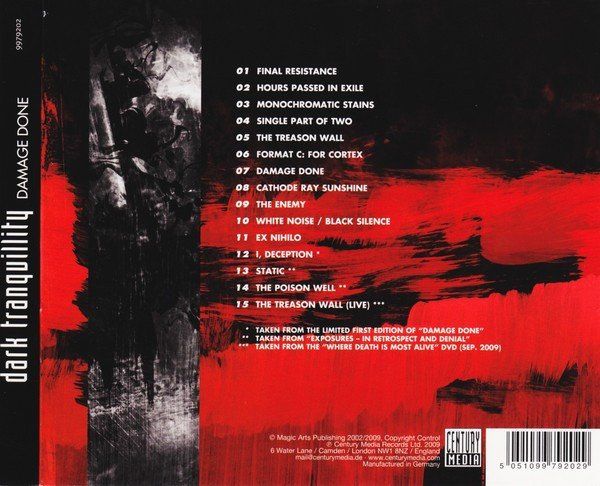 Dark Tranquillity – Damage Done NEUF/OVP (Neuf avec emballage d'origine ...