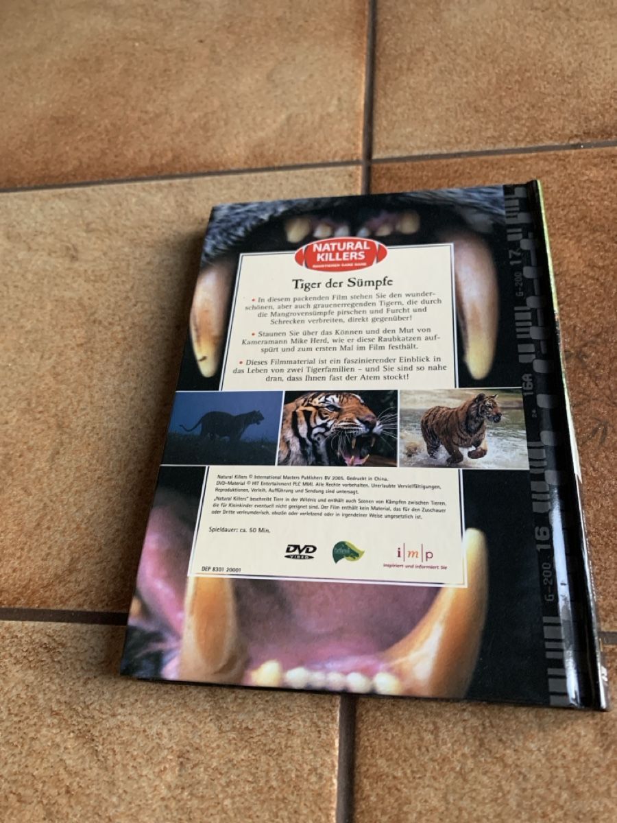 DVD - Tiger der Suesmpfe - Natural Killers, Top Zustand! (Gebraucht) in ...