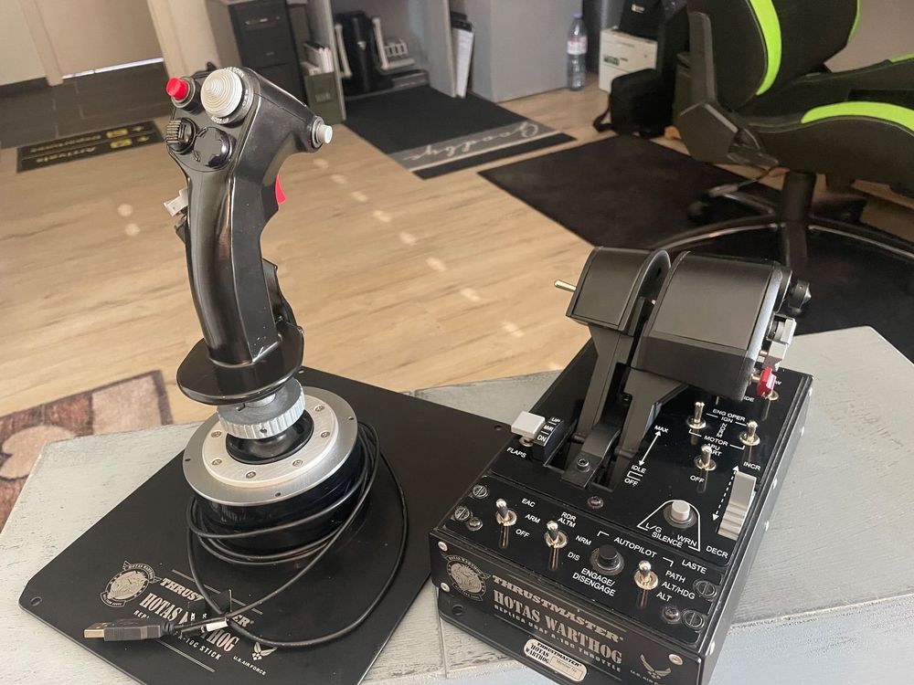 Thrustaster HOTAS Warthog set (Gebraucht) in Rapperswil SG für CHF 250 ...