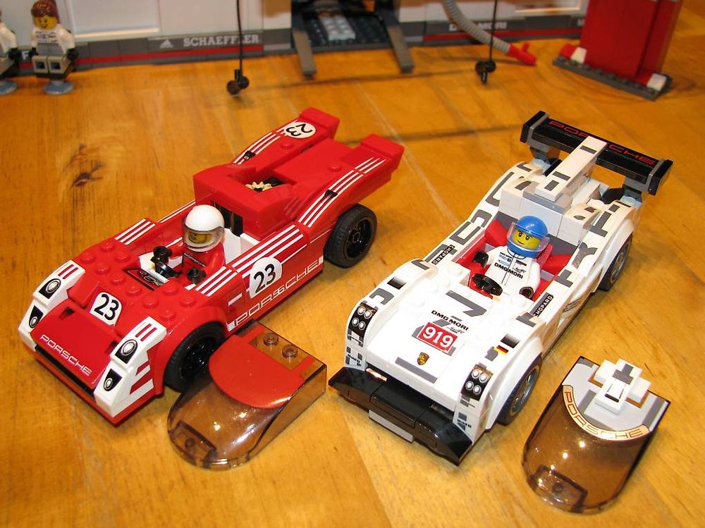 Lego Speed Champions 75876 Porsche 919 Hybrid and 917K Pit L (Gebraucht ...