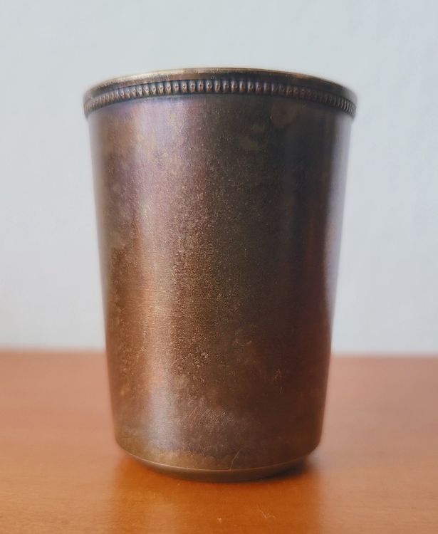 2 alte russische Vodkabecher, um 1896 und 1958, 875 Silber | Kaufen auf Ricardo