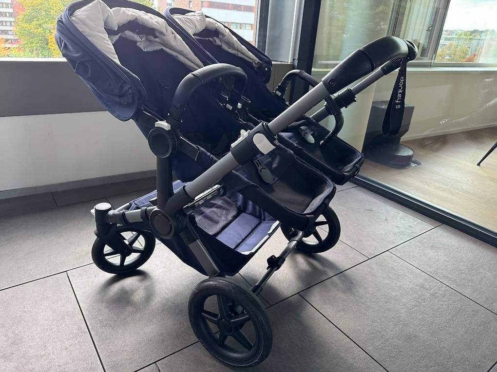 Bugaboo Donkey 5 Duo Geschwisterwagen, komplett ausgestattet (Neu ...