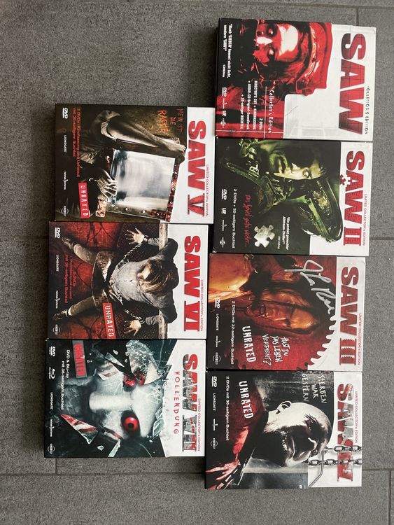 Saw 1-7 Mediabook | Kaufen auf Ricardo
