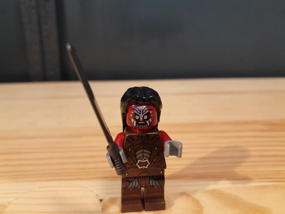 Lego Herr der Ringe Lord of the Rings Hobbit Uruk Hai Ork (Nuovo ...