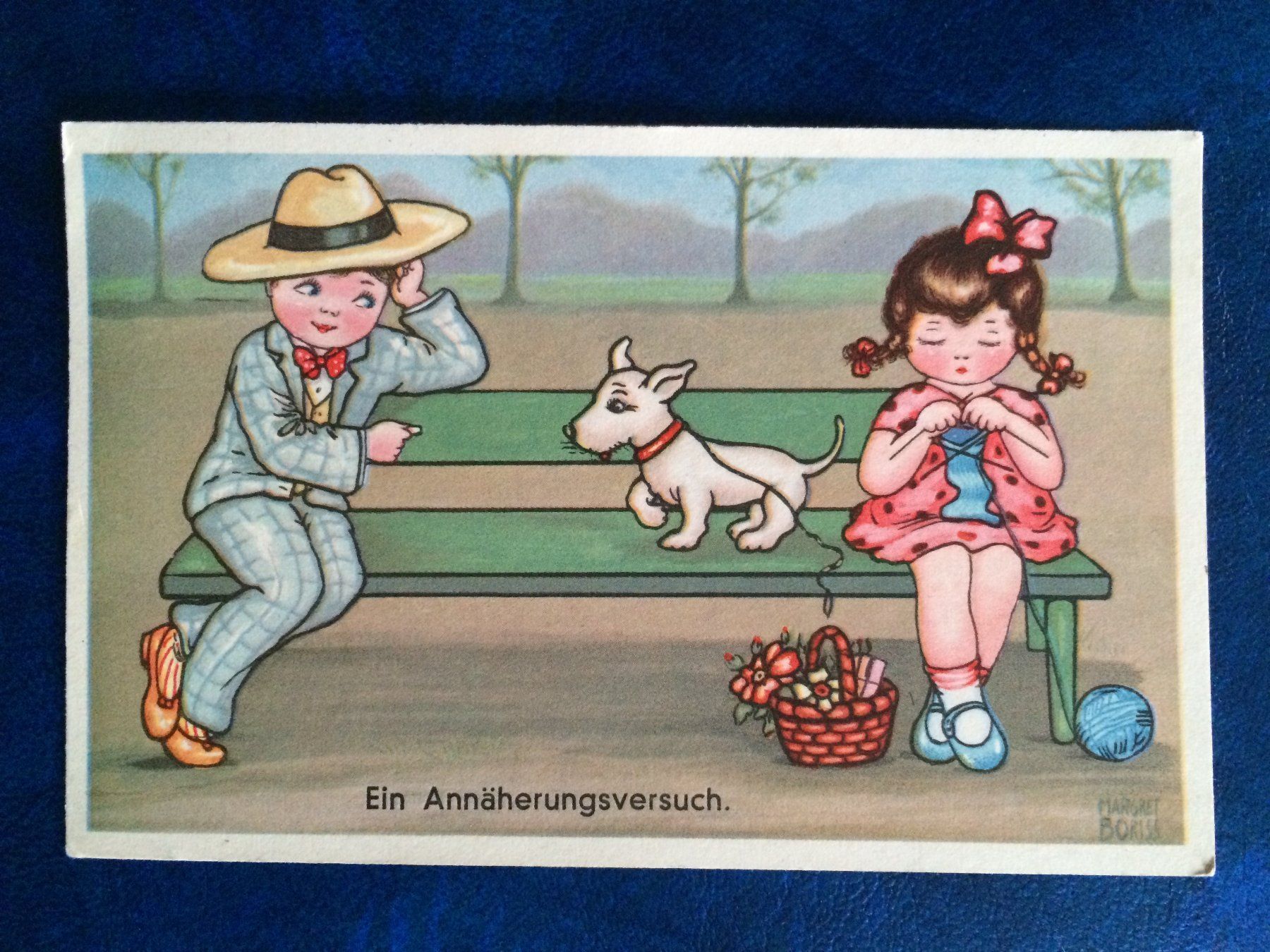 Margret Boriss 0335 AK AMAG Humor Comics Künstler (Gebraucht) in ...