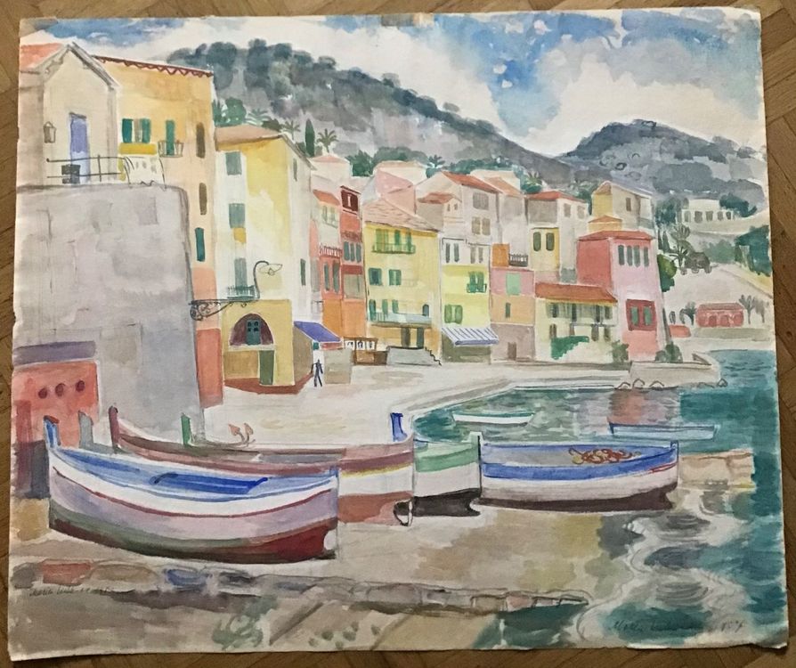 Maria UEBERSAX (1899-1989) Aquarell Signiert (Gebraucht) in Root für CHF 30 – mit Lieferung auf ...