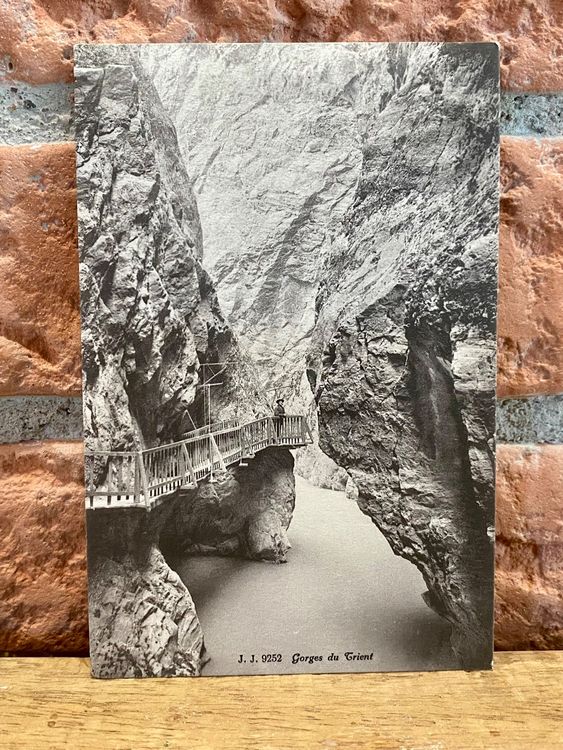 1913 - Antike AK - GORGES DU TRIENT - Trientschlucht (Gebraucht) in Root für CHF 1 – mit ...
