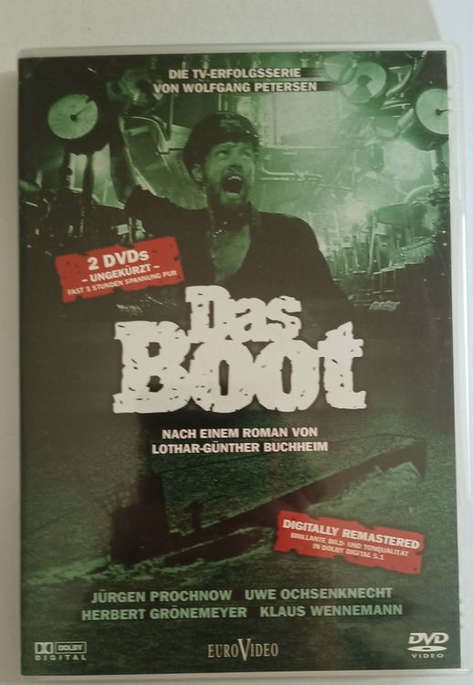 Das Boot - 2 DVDs - Ungekürzt (Gebraucht) in Tann für CHF 6.5 – mit Lieferung auf Ricardo kaufen