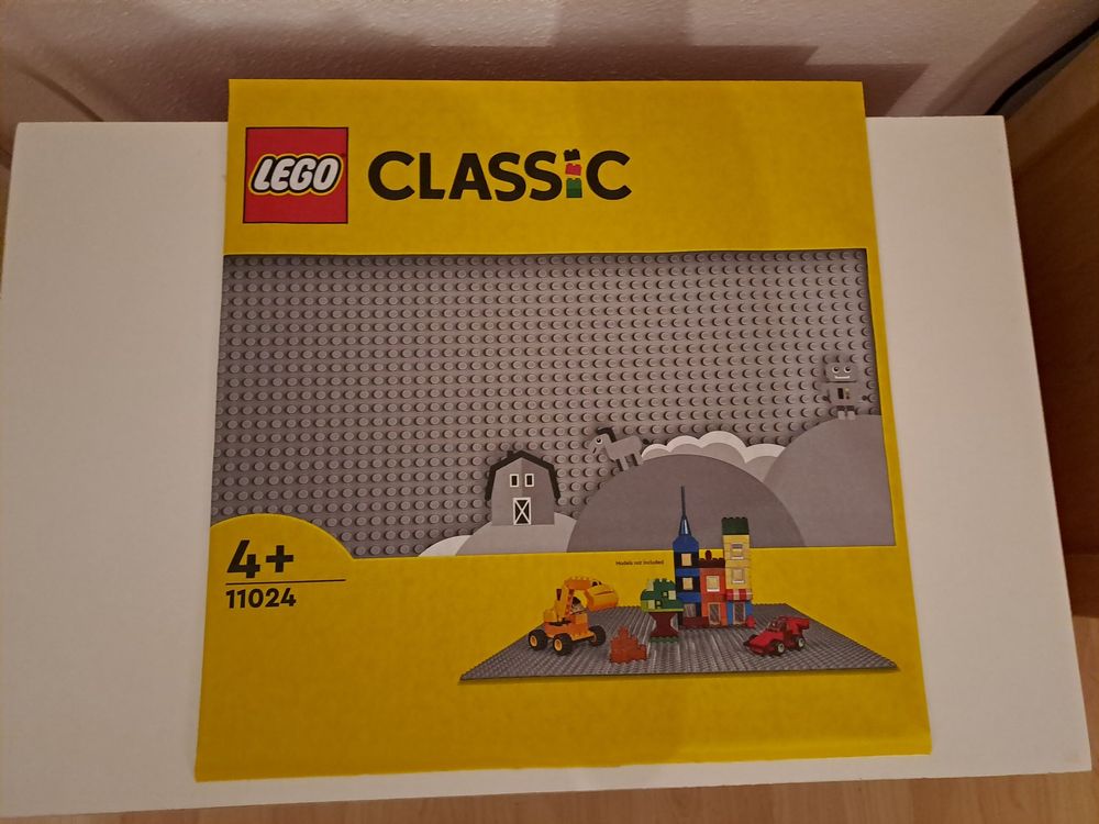 LEGO Classic 11024 Bauplatte grau NEU / OVP (Neu und originalverpackt ...