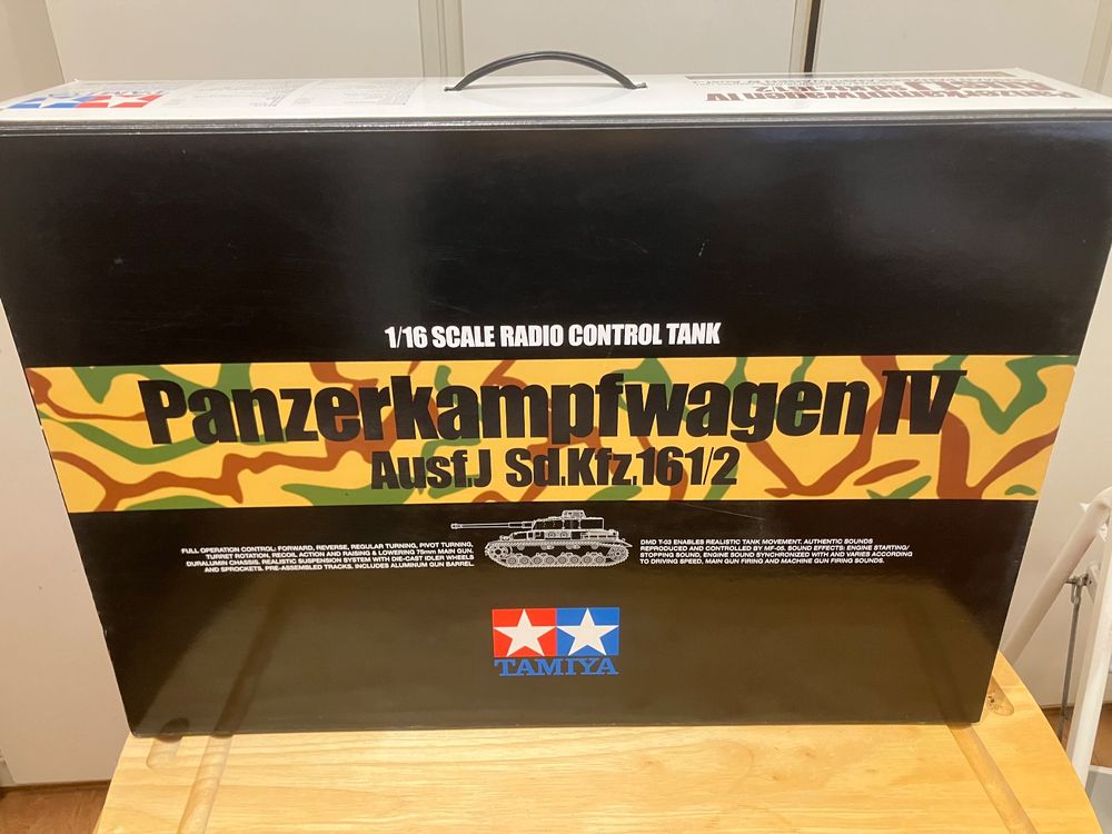Tamiya Panzer IV Ausf.J 1:16 RC Tank Modellbau, in OVP (Neu und ...