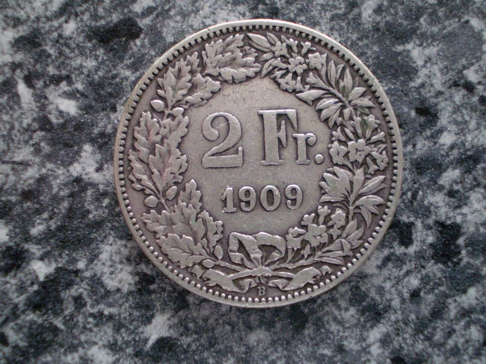 2 Fr.1909 !!! Rar !!! ab 1.- !!! (Gebraucht) in Dierikon für CHF 7 – mit Lieferung auf Ricardo ...