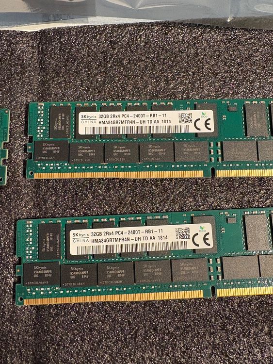 128GB (4x32GB) DDR4 ECC 2400T RAM für Server (Gebraucht) in Allschwil ...
