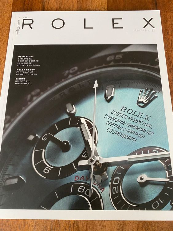 Rolex Magazine on the iconic Daytona Rare' | Kaufen auf Ricardo
