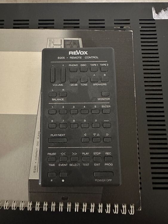Revox B205 Fernbedienung 1/2 (Gebraucht) in Zürich für CHF 42 – nur ...