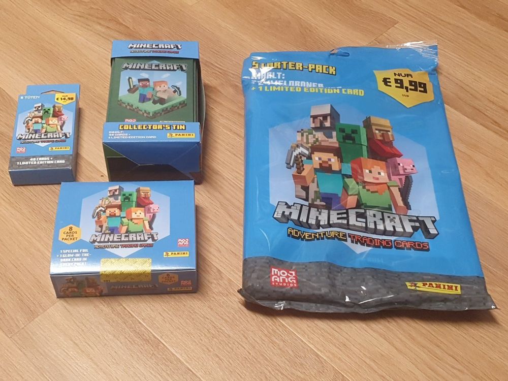 Panini - Minecraft Adventure MEGAPACK DE | Kaufen auf Ricardo