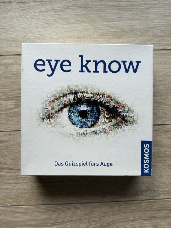 Eye Know - Das Quizspiel für's Auge - KOSMOS (Gebraucht) in Augst BL ...