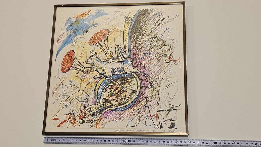 Christian Ludwig ATTERSEE (1940) Lithografie handkoloriert (Gebraucht) in Emmenbrücke für CHF ...