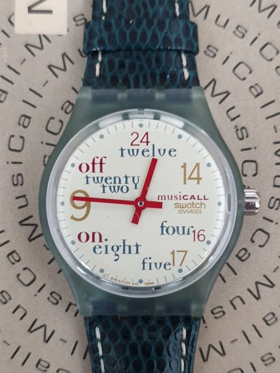 SWATCH MUSICALL SLM110 JAM SESSION NEU (Neu und originalverpackt) in ...