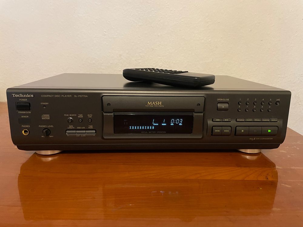 Technics SL-PS770A High End CD-Player | Kaufen auf Ricardo