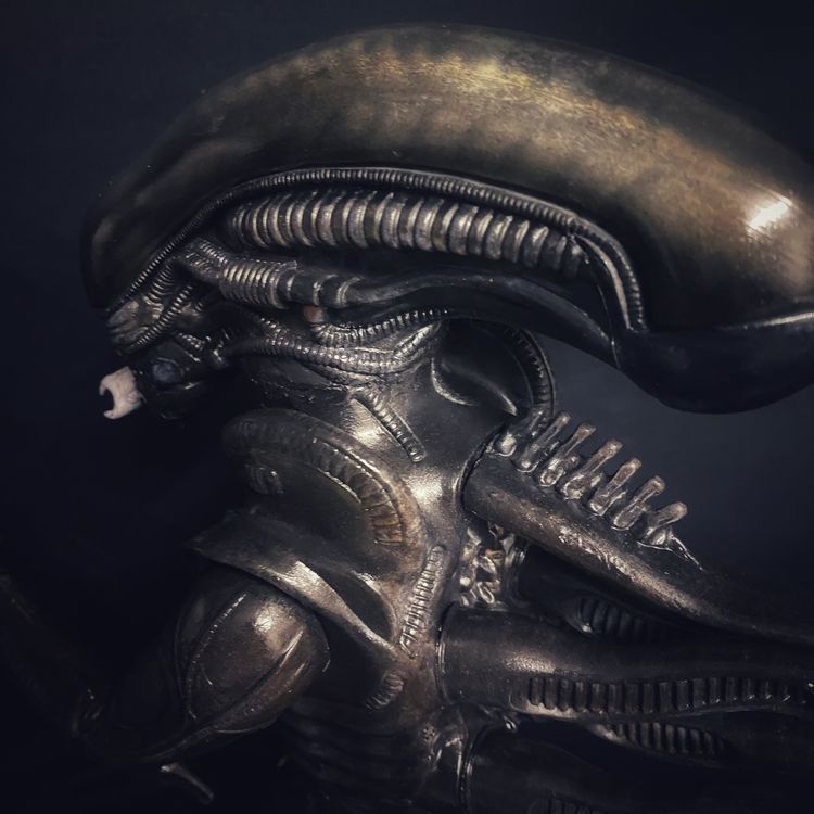 HR Giger Alien Figur, no Sideshow, AvP, Aliens | Kaufen auf Ricardo