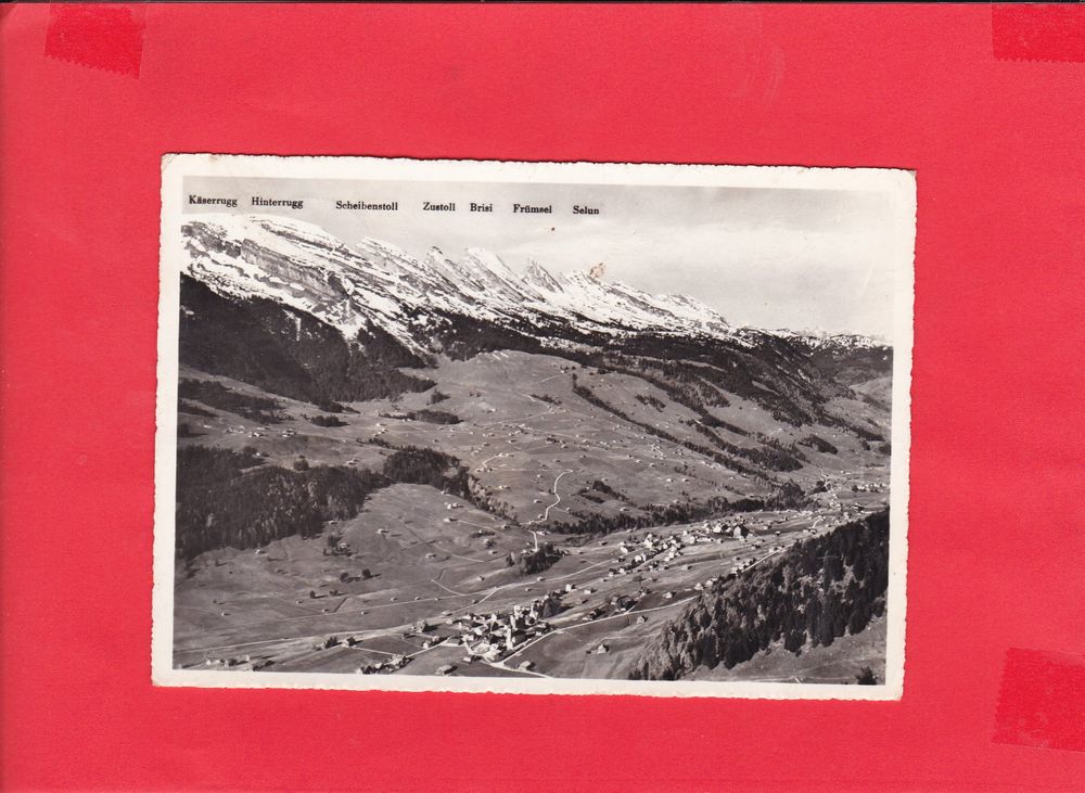 Wildhaus-Unterwasser mit den Churfirsten | Kaufen auf Ricardo