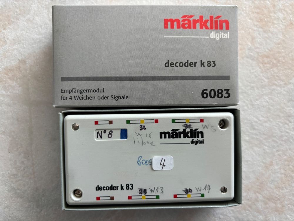 Marklin 6083 décodeur K 83 (Gebraucht) in Hauterive NE für CHF 22 – mit ...