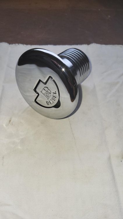 Bootsteil: Tankstutzen, Bootstank: Diesel 50mm Anschluss (Neu (gemäss ...