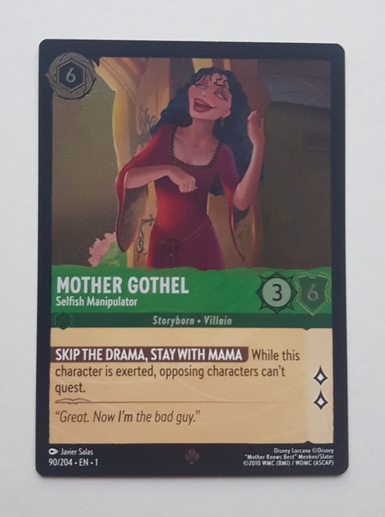 Lorcana - Mother Gothel Selfish Manipulator 90/204 Holo | Kaufen auf ... Lorcana - Mother Gothel Selfish Manipulator 90/204 Holo | Kaufen auf ...