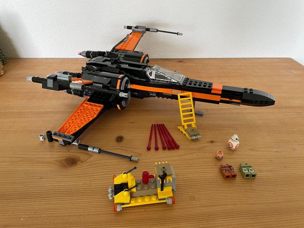Lego Star Wars Poe's X-wing Fighter Set 75102 mit Anleitung (Gebraucht ...