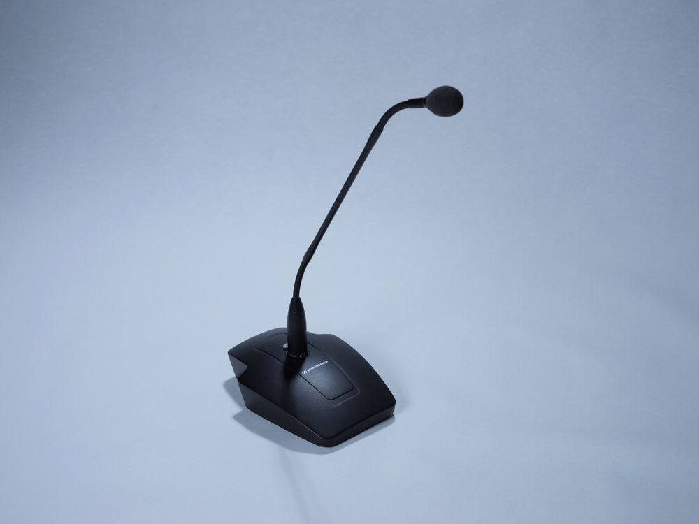 Micro Sennheiser col de cygne MZH 3042 et support de diff (D'occasion ...