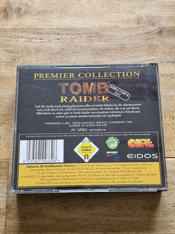 Tomb Raider Premier Collection - Directors Cut - PC Cd Rom (Gebraucht ...