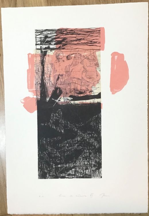 Jean-René MOESCHLER Sehr Seltener Radierung Handsigniert | Kaufen auf Ricardo