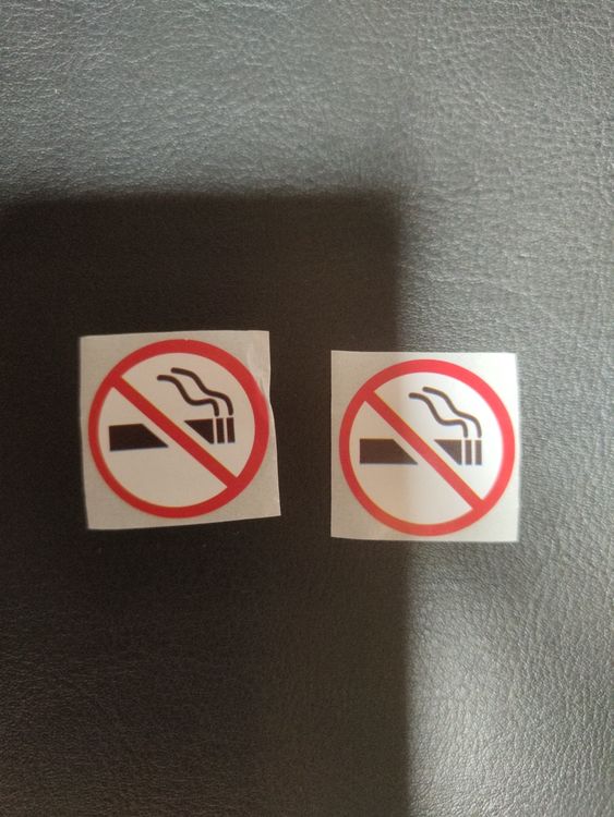Rauchverbot Aufkleber Nichtraucher Auto Schild Sticker (Neu (gemäss ...