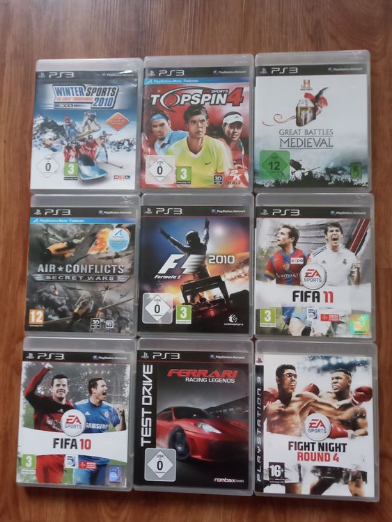9 alte Retro Games PS 3 | Kaufen auf Ricardo