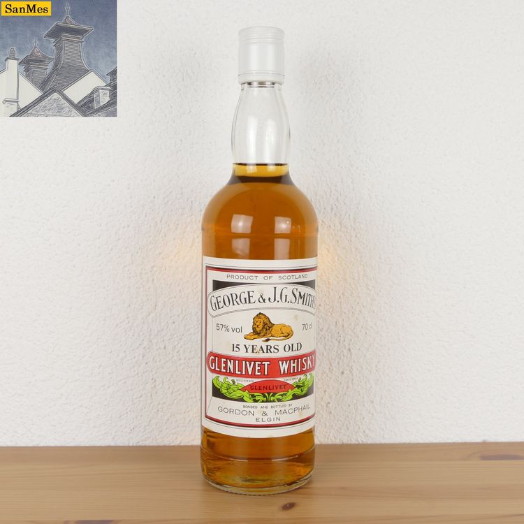 Glenlivet, 15 Jahre alt, von Gordon & MacPhail - Rarität! (Neu (gemäss ...