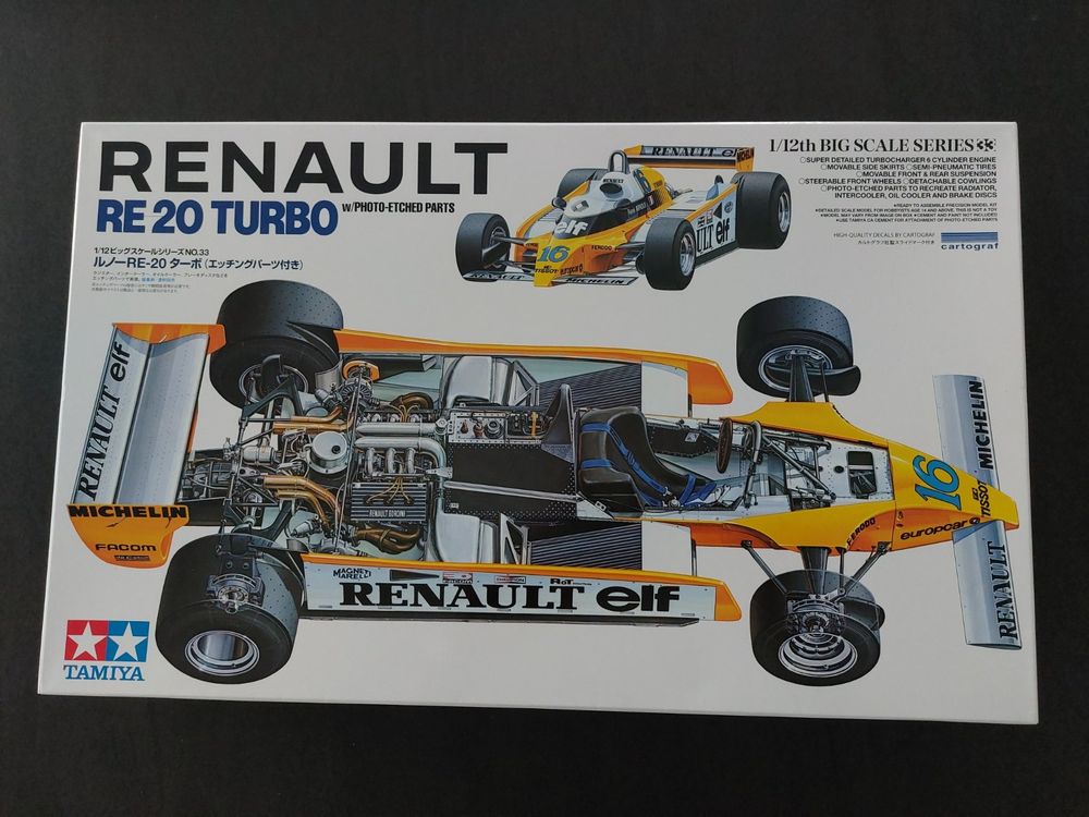Tamiya 1/12 Renault RE20 Turbo (Neu und originalverpackt) in Aegerten ...