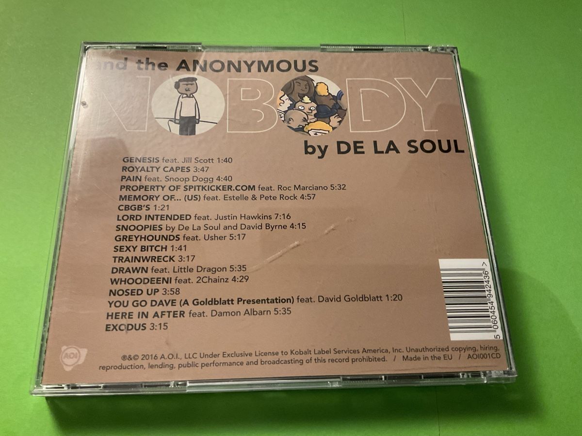 De La Soul - and the Anonymous Nobody, Top Zustand! (Gebraucht) in ...