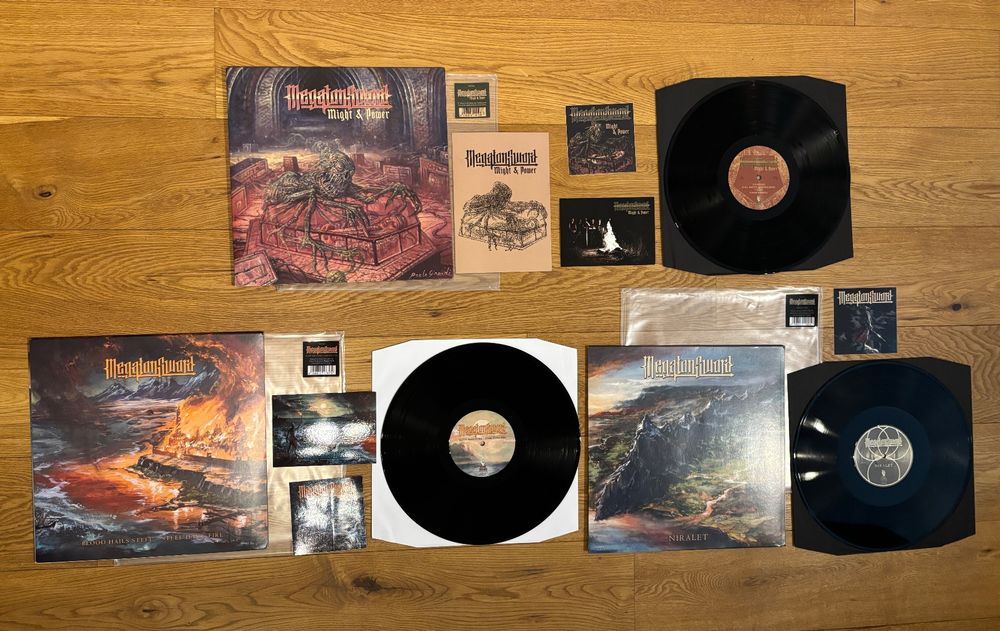 MEGATON SWORD – Swiss Epic Heavy Metal 3 x LP (Neu (gemäss Beschreibung ...