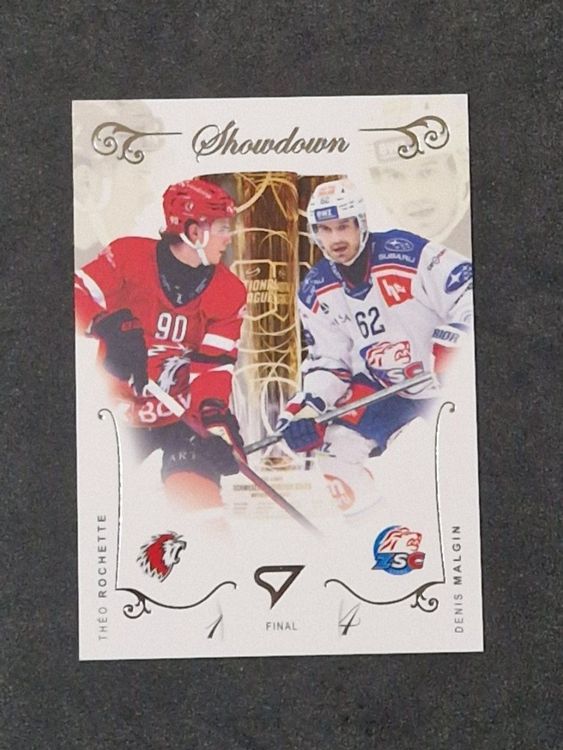 💥SHOWDOWN - Lausanne HC THÉO ROCHETTE - DENIS MALGIN ZSC (Neu (gemäss ...