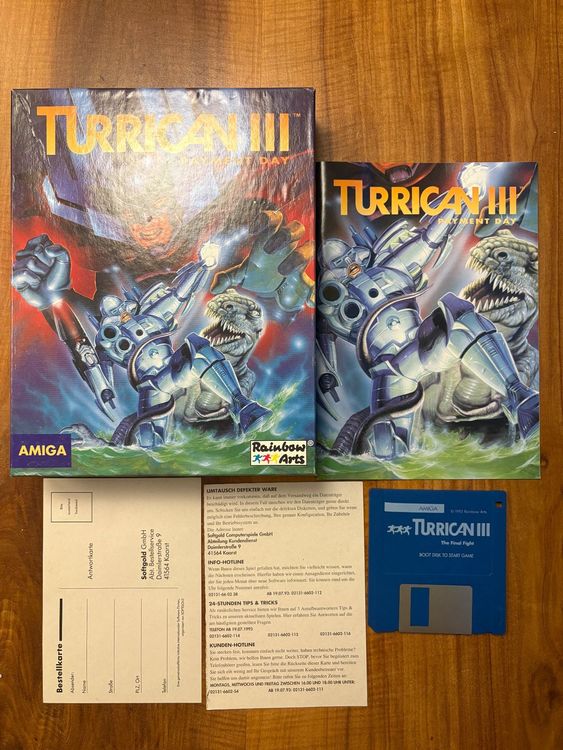 Amiga Spiel: Turrican III ( Big Box!) (Gebraucht) in Niederhasli für ...