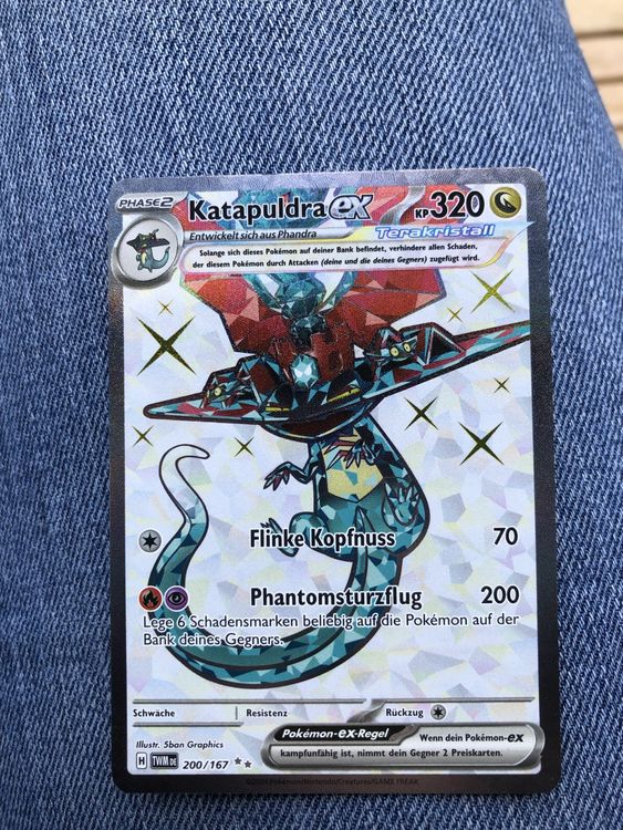Pokemon Karte Katapuldra EX | Kaufen auf Ricardo
