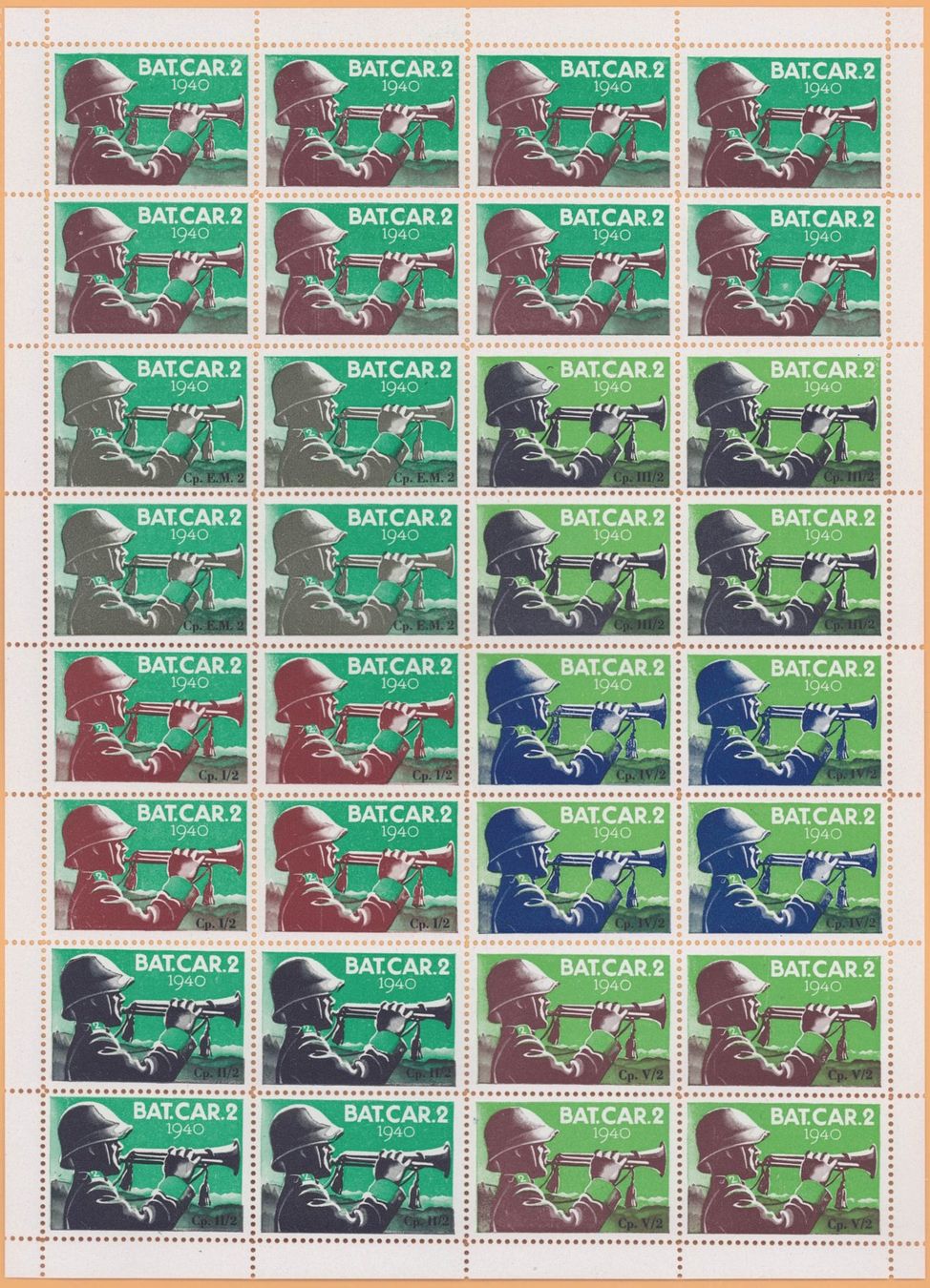 Bogenware II. WK 1939/45 .... Bat Car 2 Weisse Flecken (Gebraucht) in ...