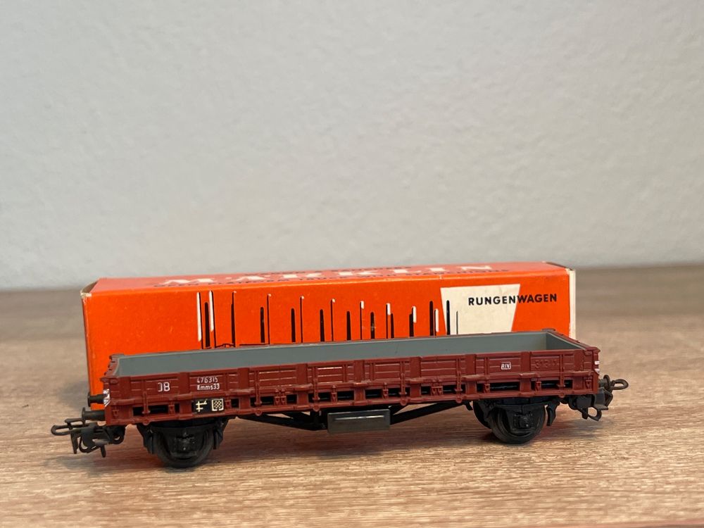 Märklin 4607 Rungenwagen H0 OVP (1) | Kaufen auf Ricardo
