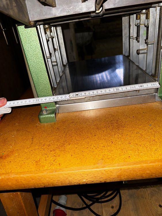 INCA Abricht Dickenhobelmaschine Hobelmaschine 380V ab 1.-! | Kaufen auf Ricardo