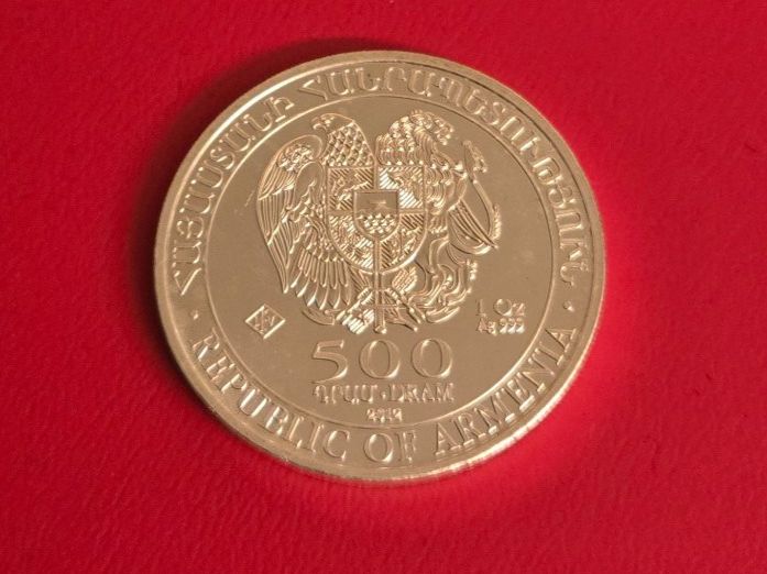 1 oz. Fine Silver 999.9 Silbermünze Nohas Ark Armenia 2012 (Neu (gemäss ...