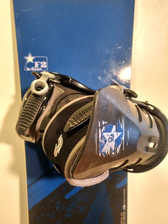 Snowboard F2 STAR 153 mit Original F2 STAR Bindung Gr. L (Gebraucht) in ...